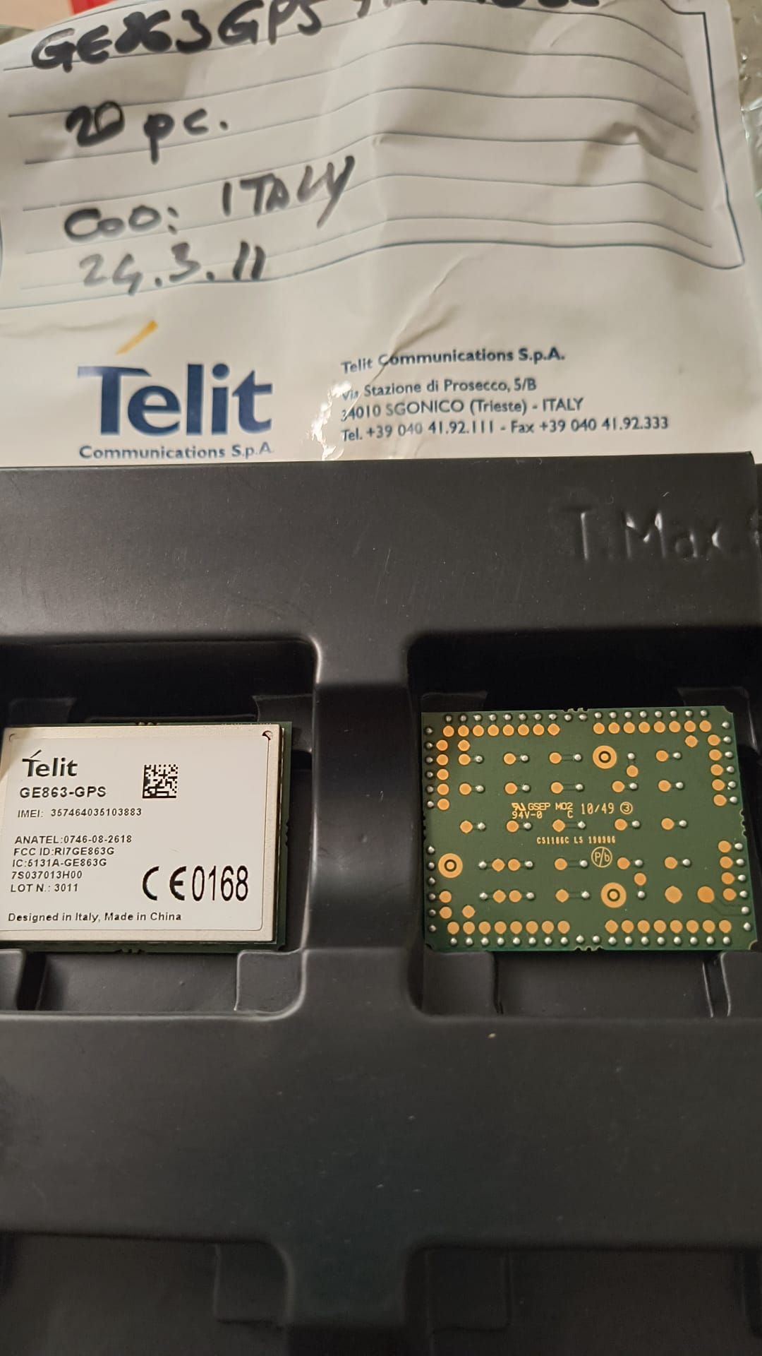 GE863-GPS - Assy-fe